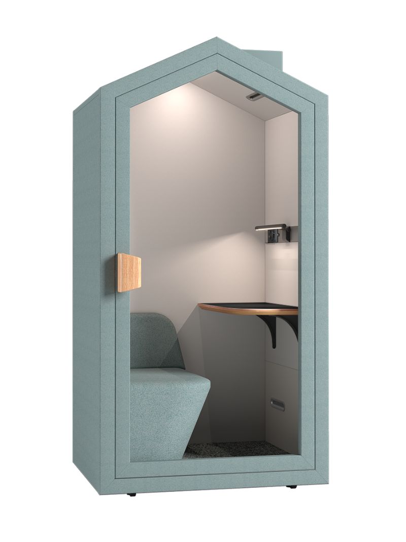 Cabine Acoustique Individuelle Premium | QuietPod SERENITY – AUM WORLD®