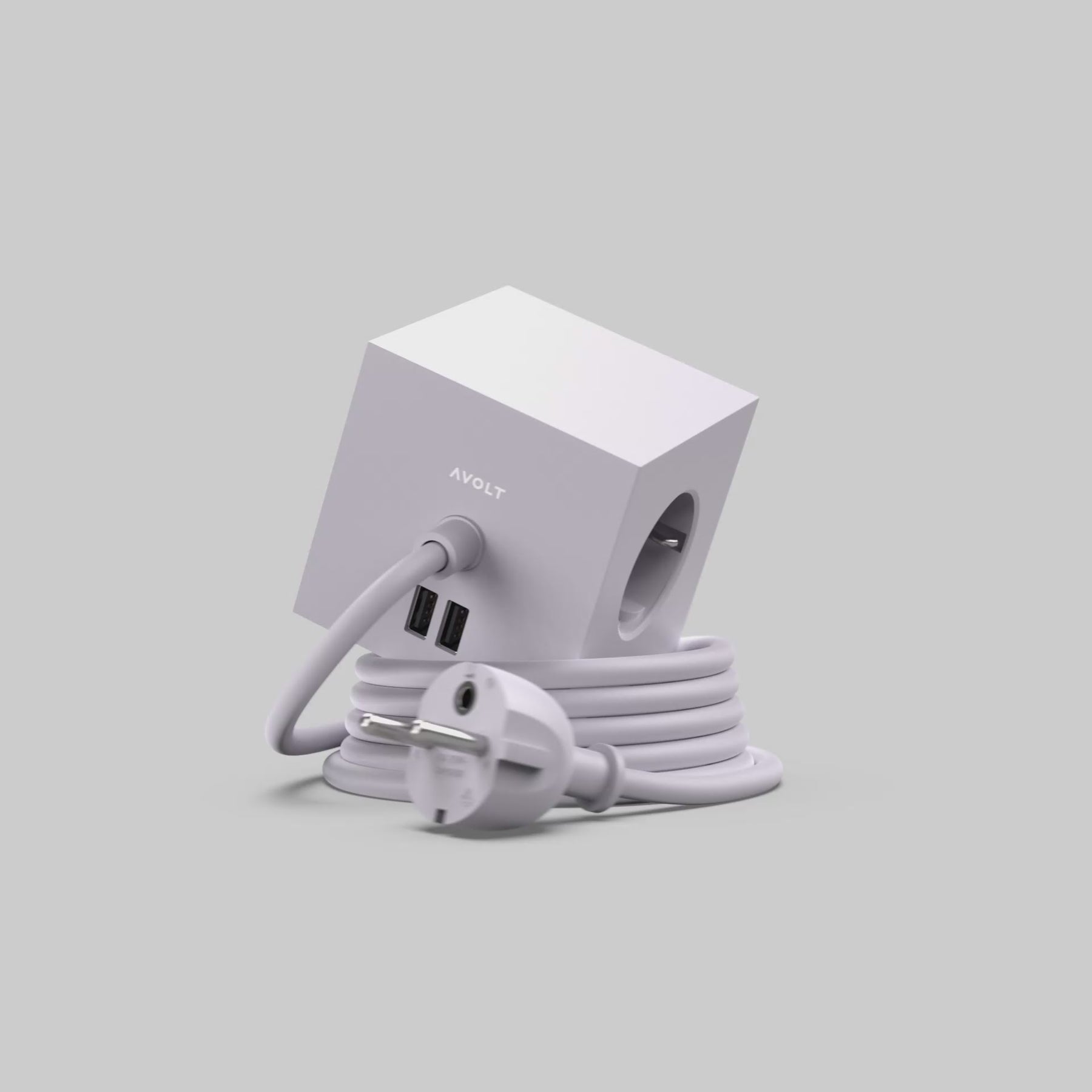 Multiprise Cube - Ports USB C - AVOLT – AUM WORLD